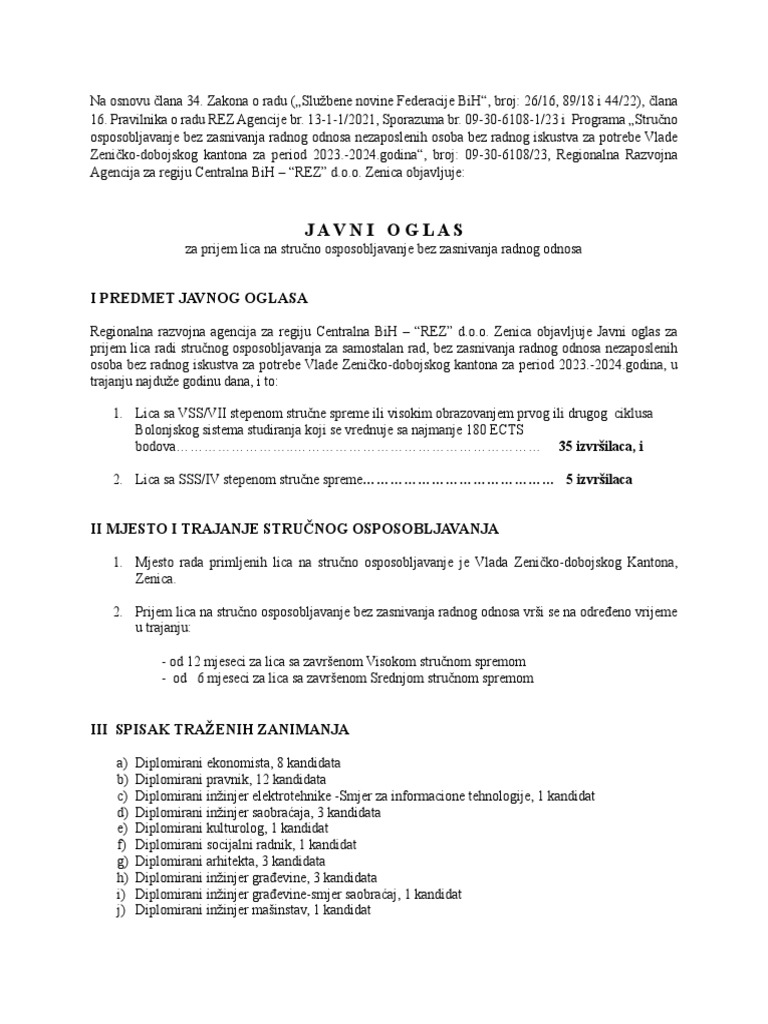 Oglas Maj 0205-2023 | PDF