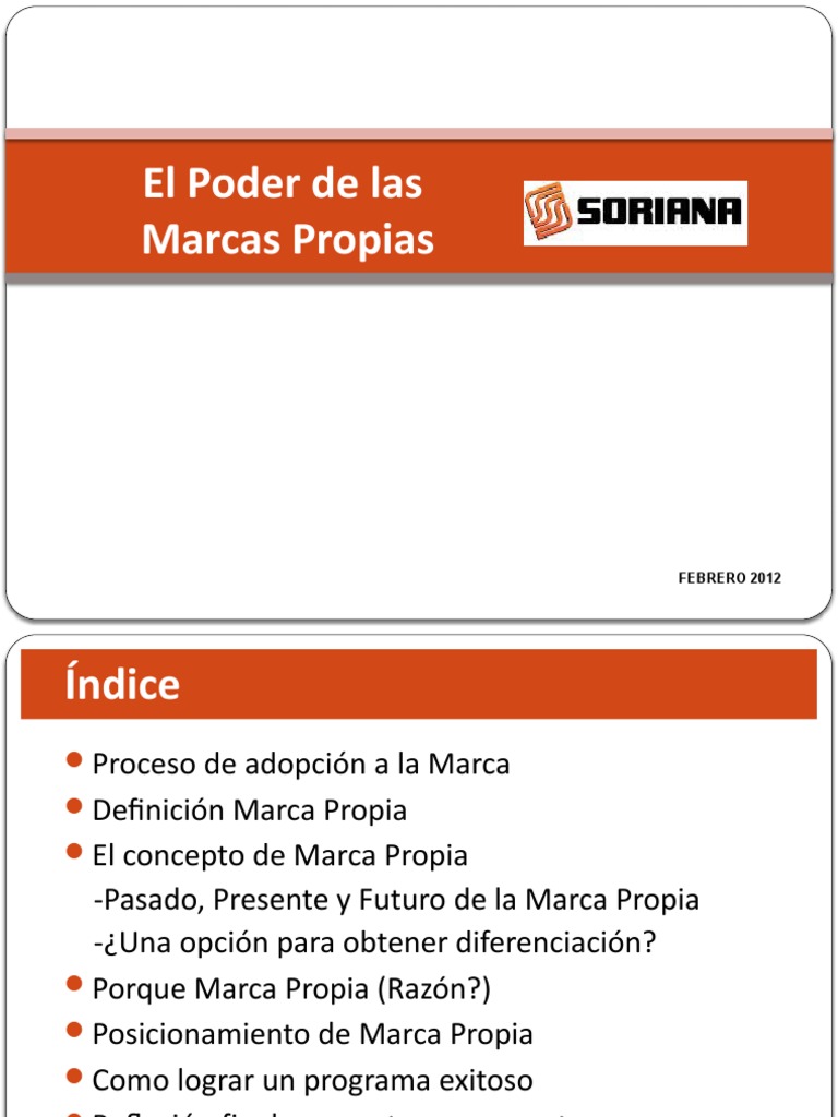 El Poder de las Marcas Propias | PDF | Marca | Calidad (comercial)