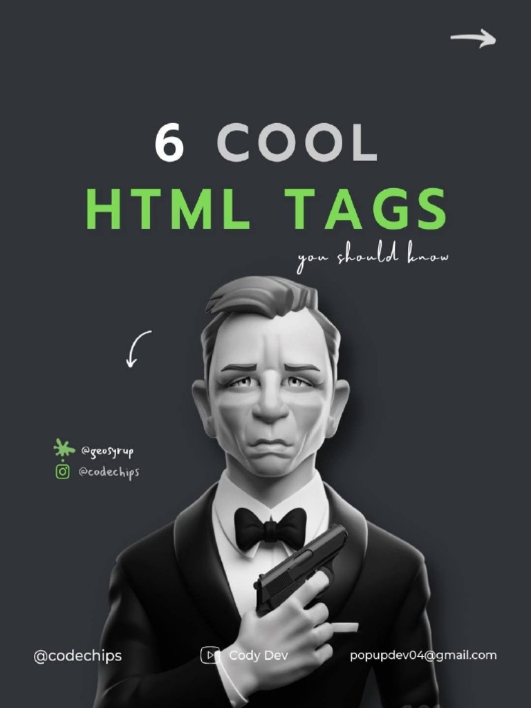 6 Amazing Cool HTML Tags 1685767427 | PDF
