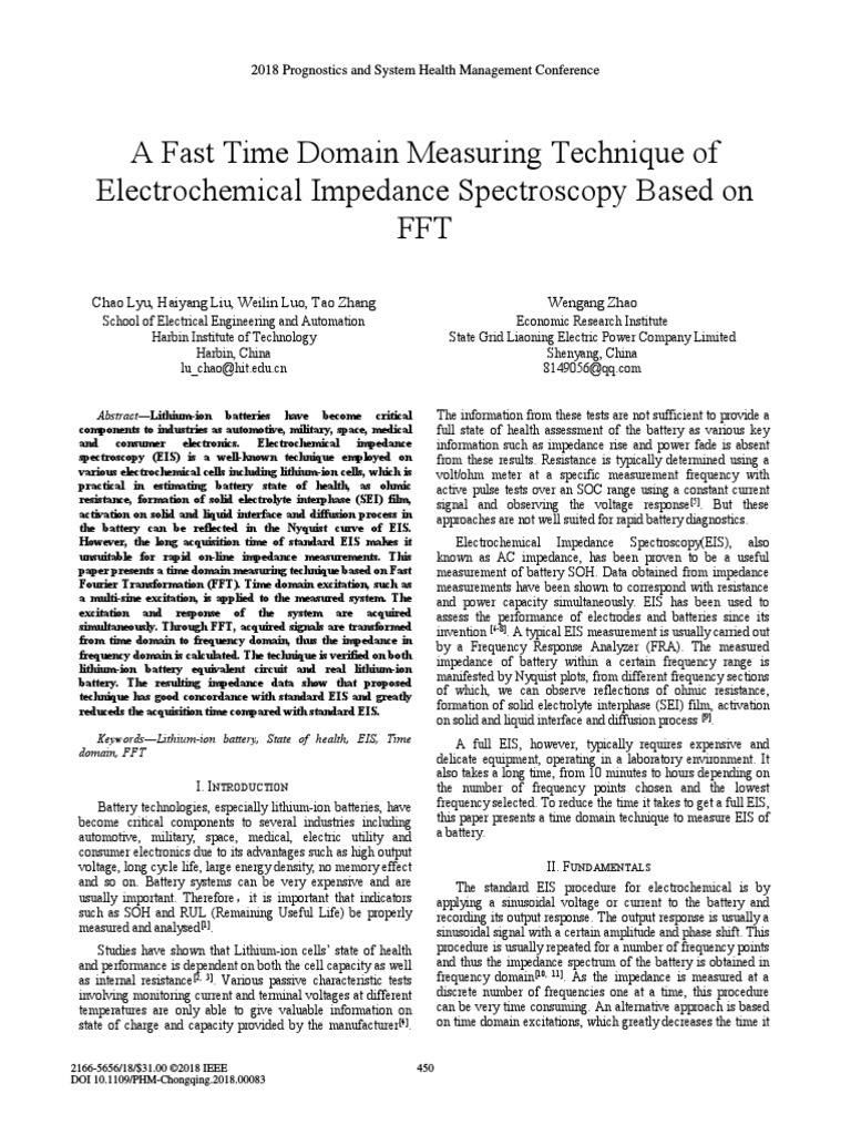 10 1109@PHM-Chongqing 2018 00083 | PDF | Amplifier | Electrical Impedance