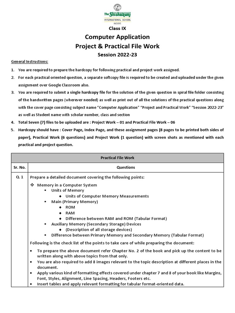 Questions PDF | Download Free PDF | Computer Data Storage | Computer File