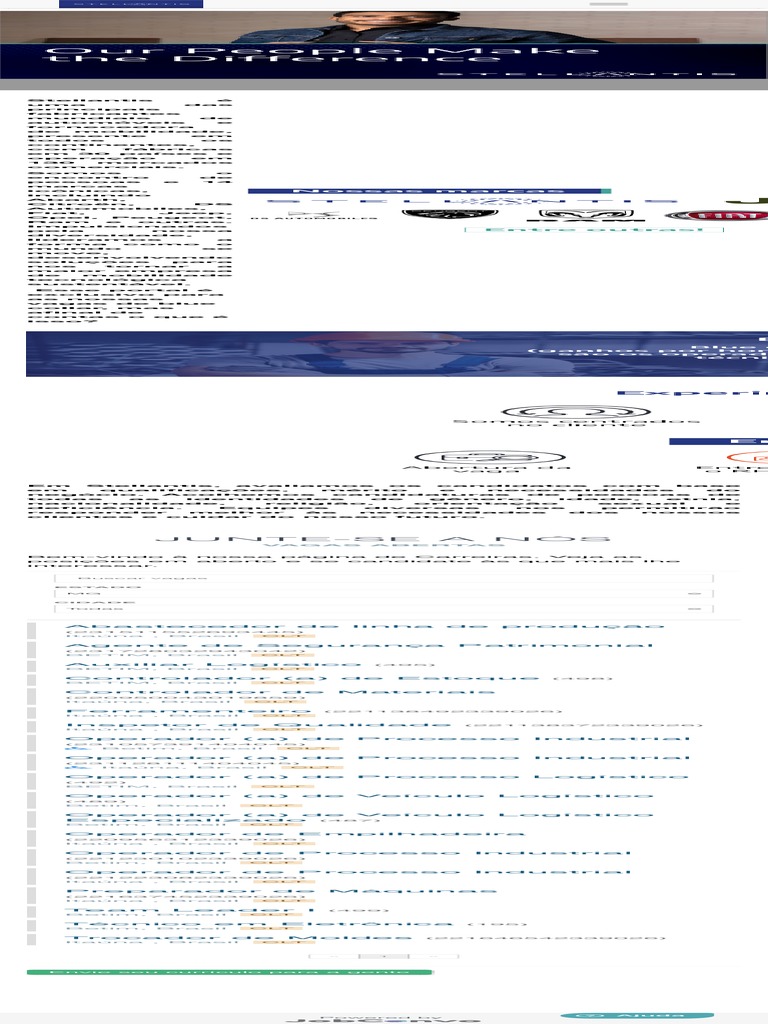 Stellantis - Trabalhe Conosco Job Convo 2 | PDF