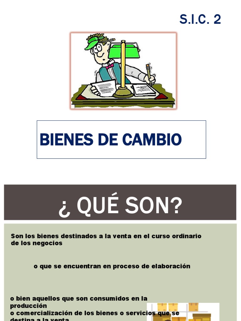 Sic II - Bienes de Cambio | PDF
