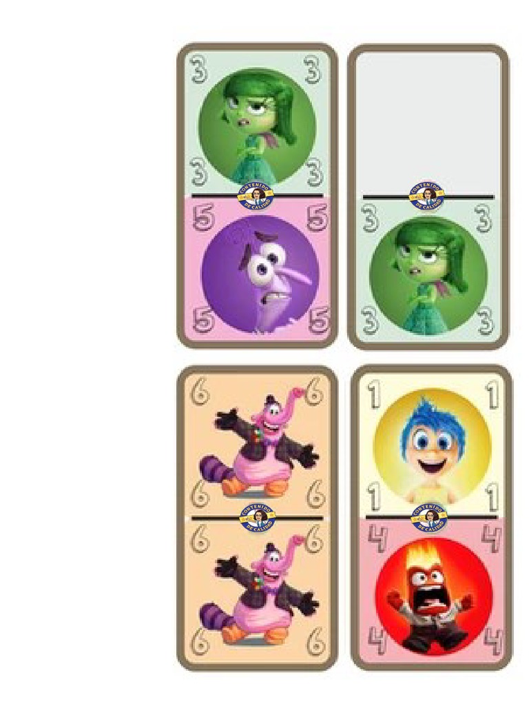 Dominó Emociones | PDF