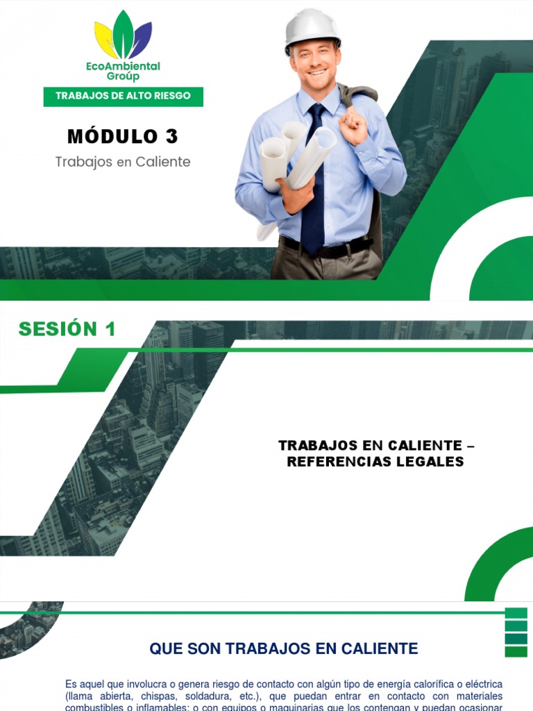 MODULO 03 Trabajos en Caliente | PDF | Soldadura | Construcción