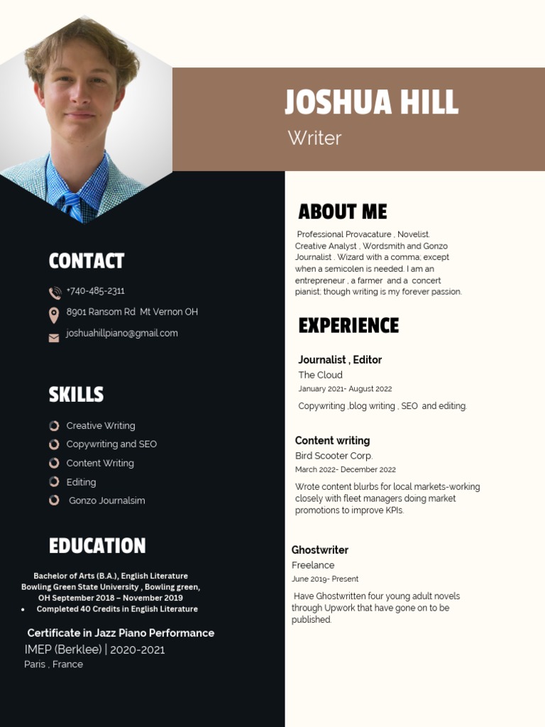 Joshua Hill Resume | PDF