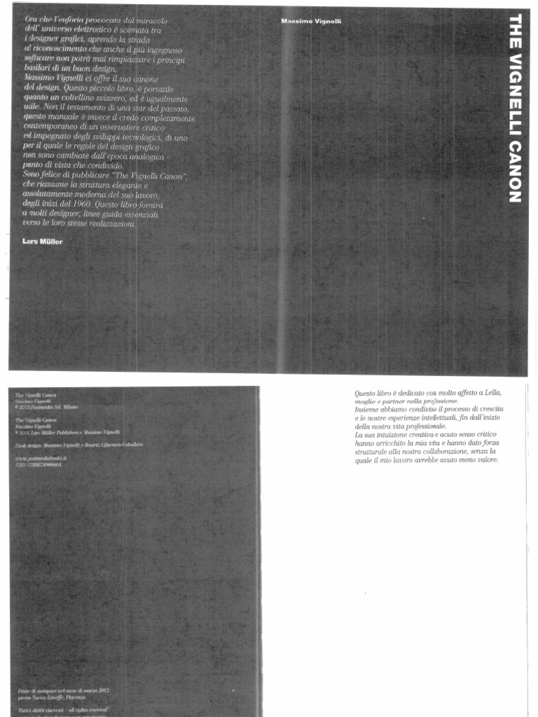 The Vignelli Canon - ITA | PDF