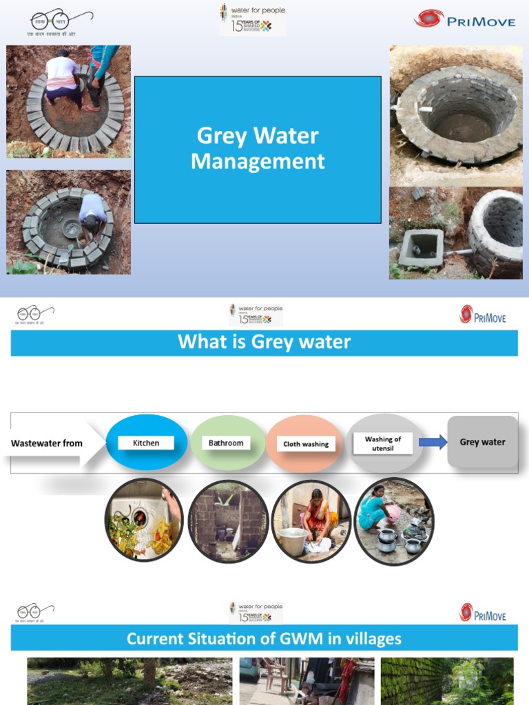 Grey Water Management Strategies Guide | PDF | Water Pollution ...