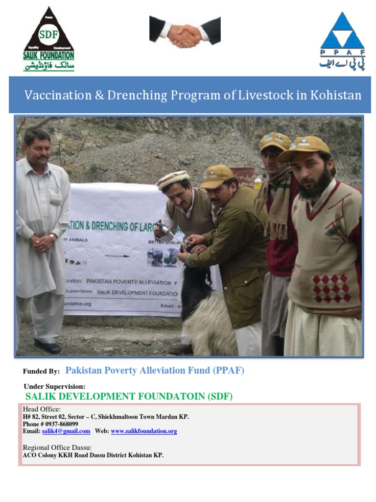 Pakistan Poverty Alleviation Fund (PPAF) : Salik Development Foundatoin ...
