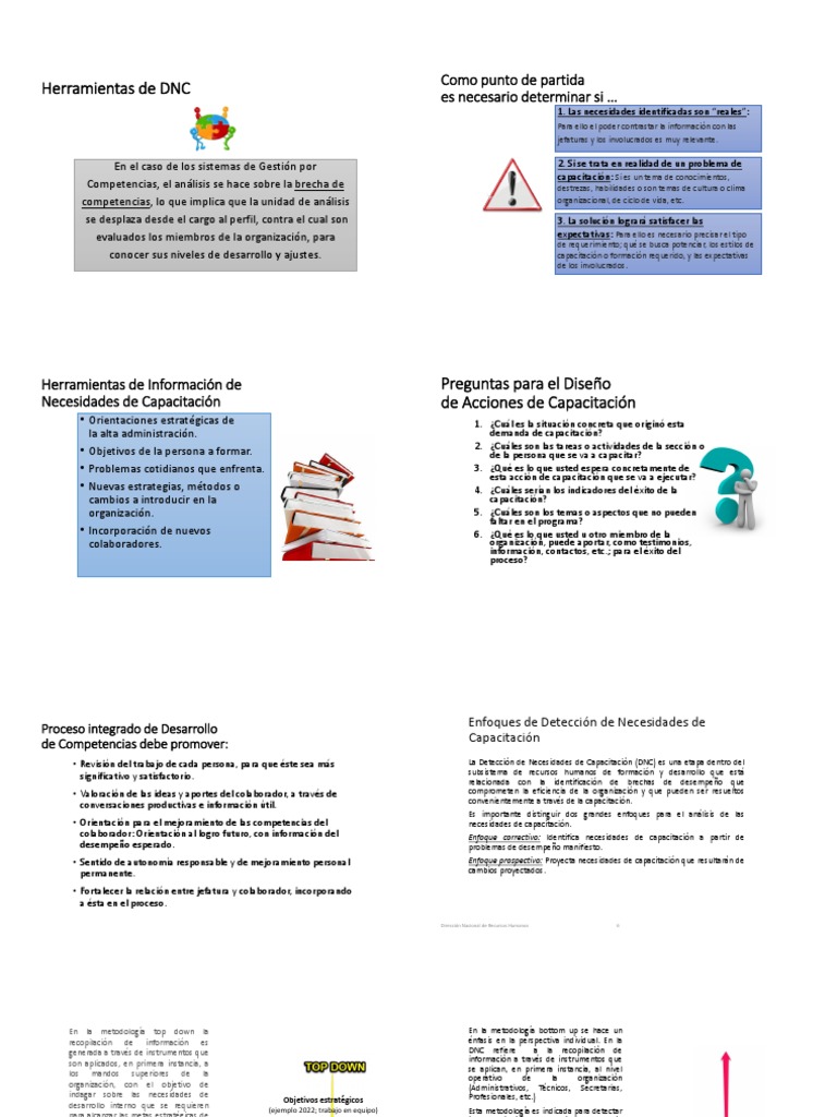Herramientas de DNC: Como Punto de Partida Es Necesario Determinar Si | Descargar gratis PDF ...