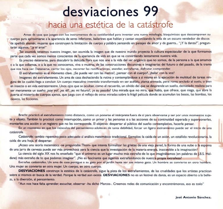 texto-de-jose-sanchez--j.-a.--hacia-una-estetica-de-la-catastrofe.-programa-desviaciones-1999 | PDF