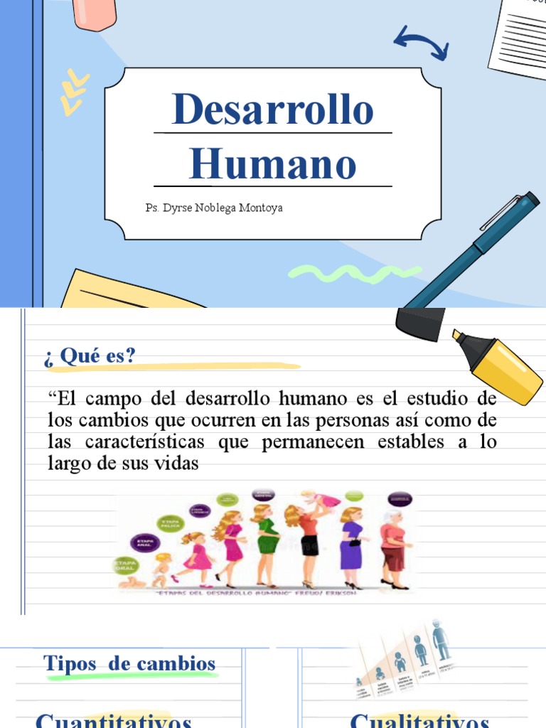 Cambios en el Desarrollo Humano | PDF