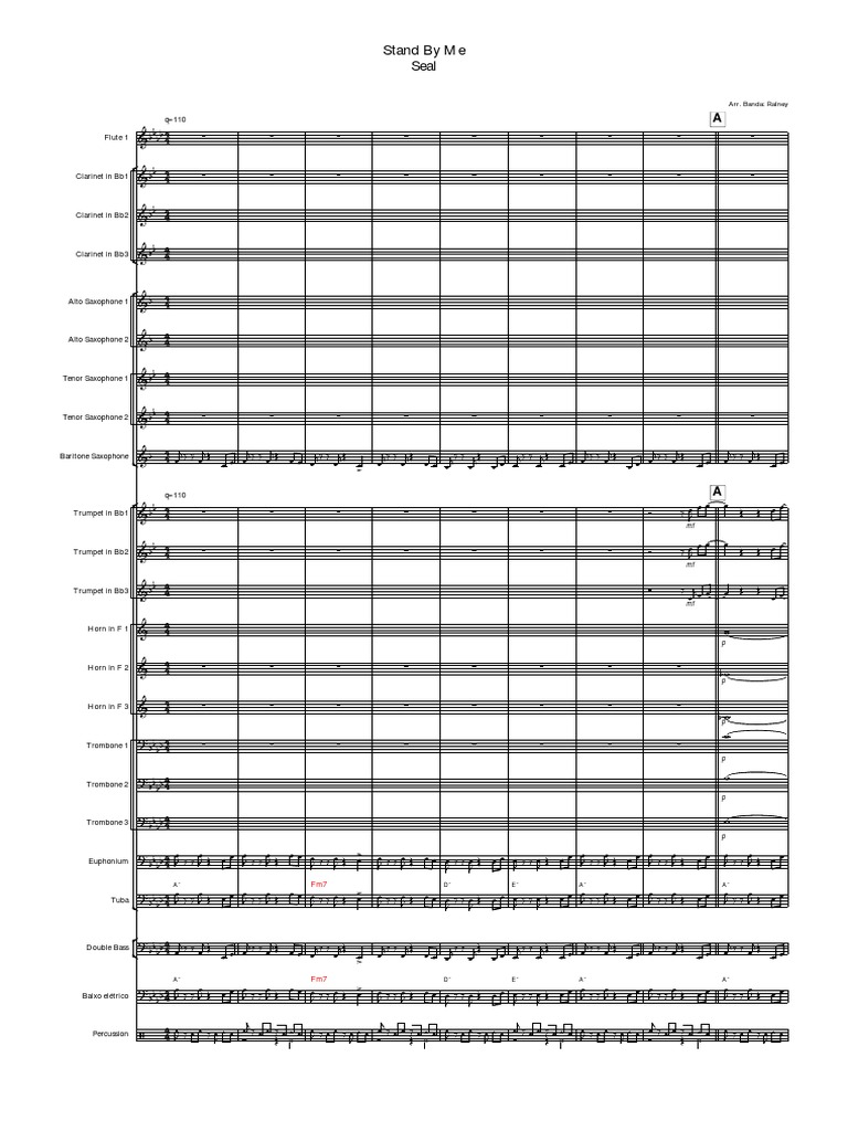 Stand by Me - Seal - Grade | PDF | Woodwind Instruments | European ...