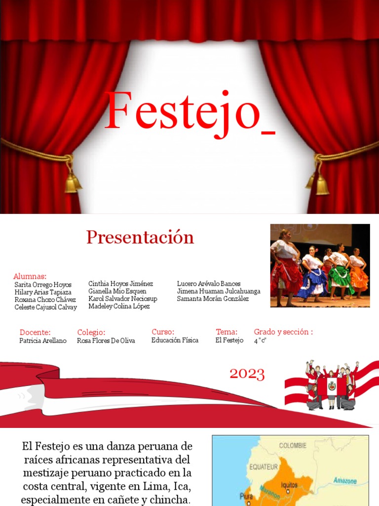 Presentación Del Festejo | PDF