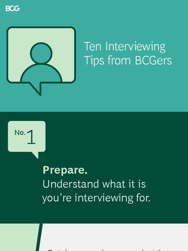 BCG Interview Preparation New (1) | PDF | Thought | Curiosity