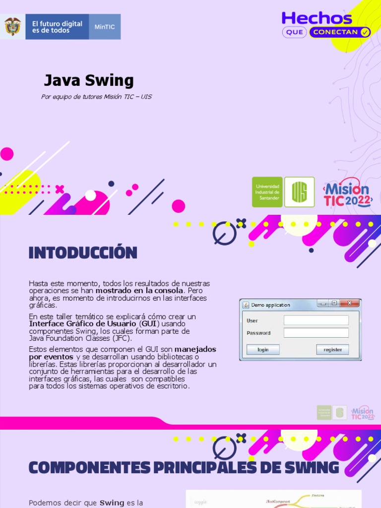 Java Swing Descargar Gratis Pdf Java Lenguaje De Programación 
