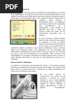 Estructura y partes del diario personal | PDF | Diario