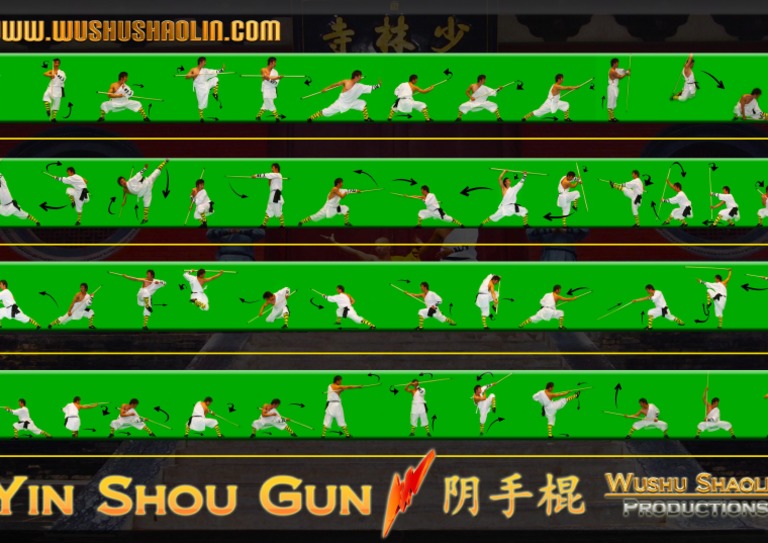 Yin Shou Gun - Wushu | PDF
