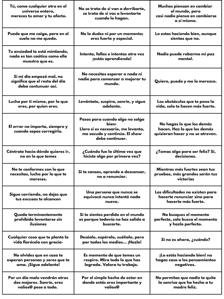 Frases Motivadoras | PDF