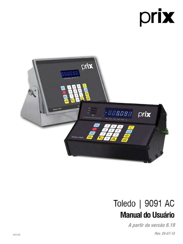 Indicador Digital de Peso Toledo 9091 Ac | PDF