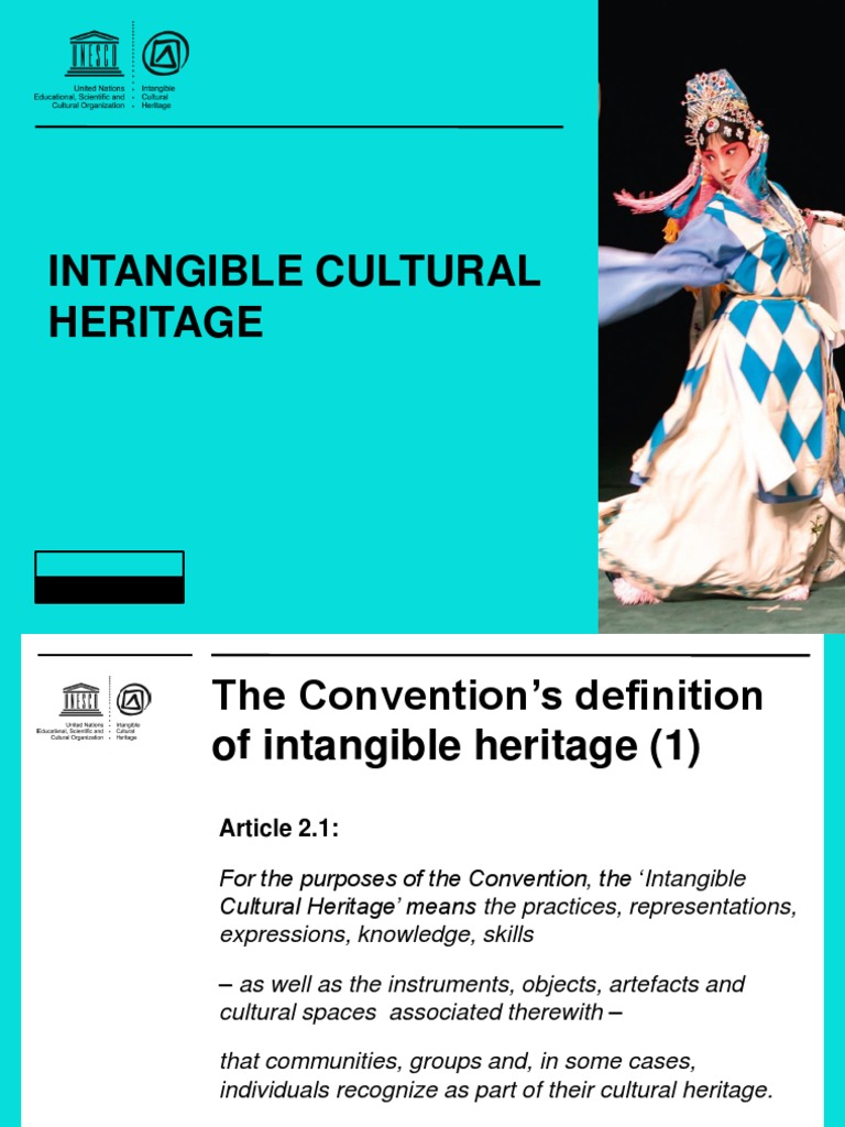 Understanding Intangible Cultural Heritage | PDF | Science & Mathematics