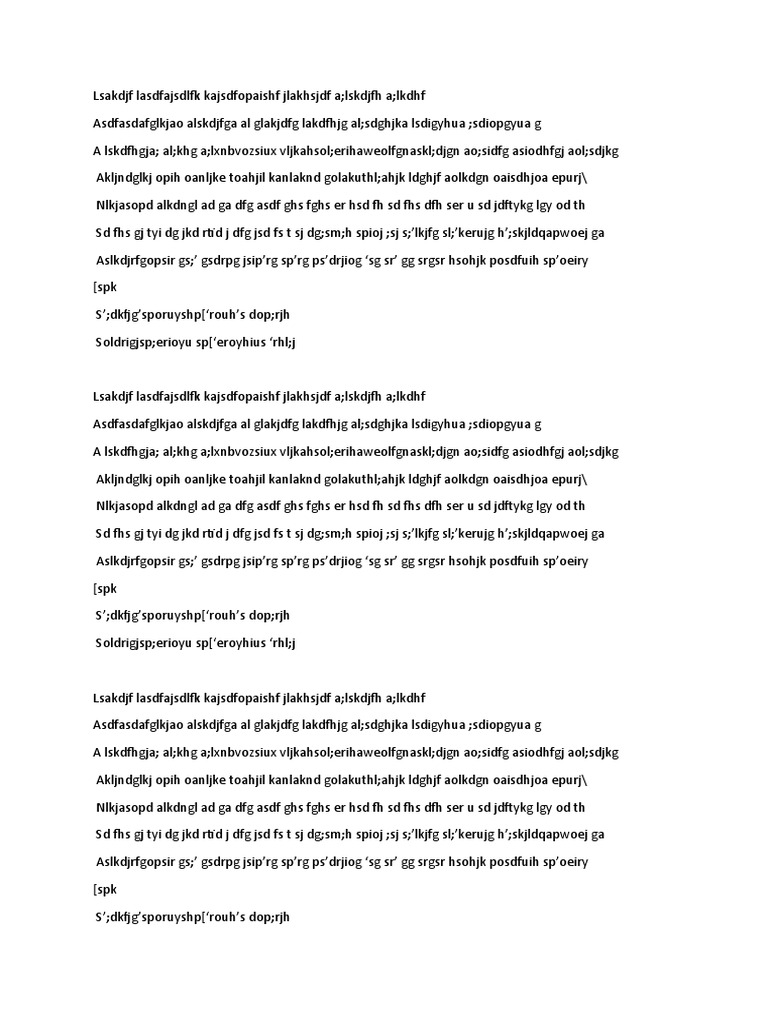 Typing Assessment 1 | PDF