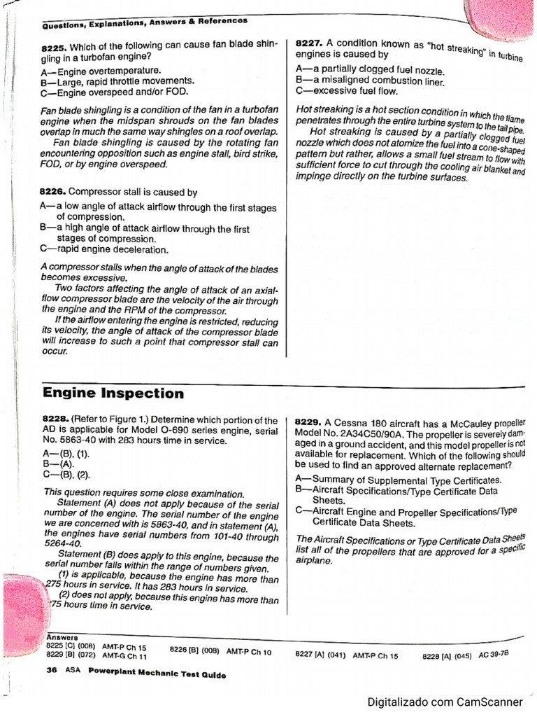 03 Engine Inspection | PDF