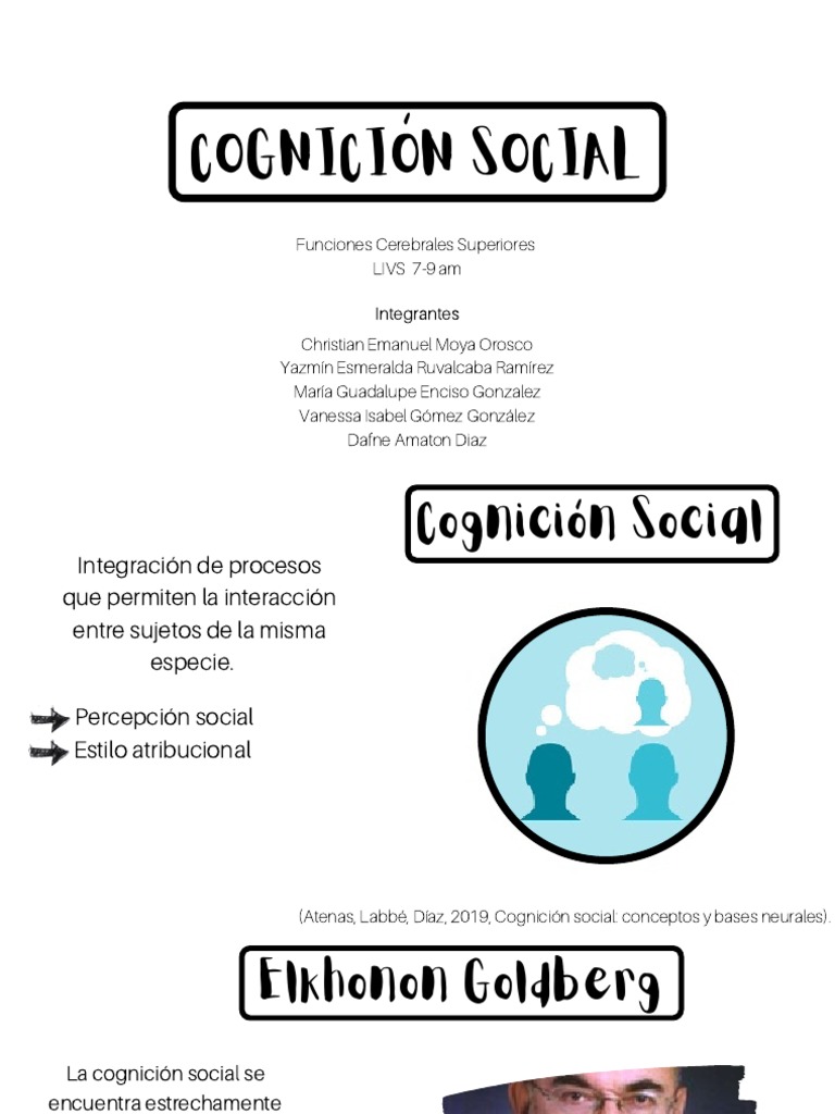 Cognición Social | PDF | Las emociones | Cerebro