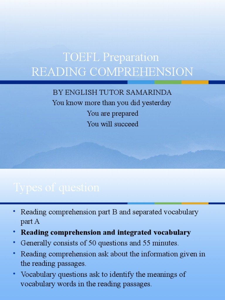 Reading Comprehension Skill 1-3 | PDF | Reading Comprehension | Learning