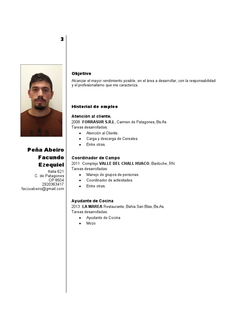 Peña Abeiro Facundo Ezequiel | PDF