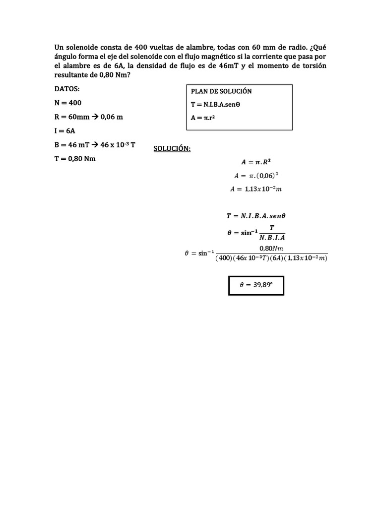 EJERCICIO TALLER ELECTRO | PDF