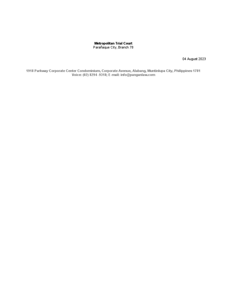 Envelope for Court Simple Copy | PDF