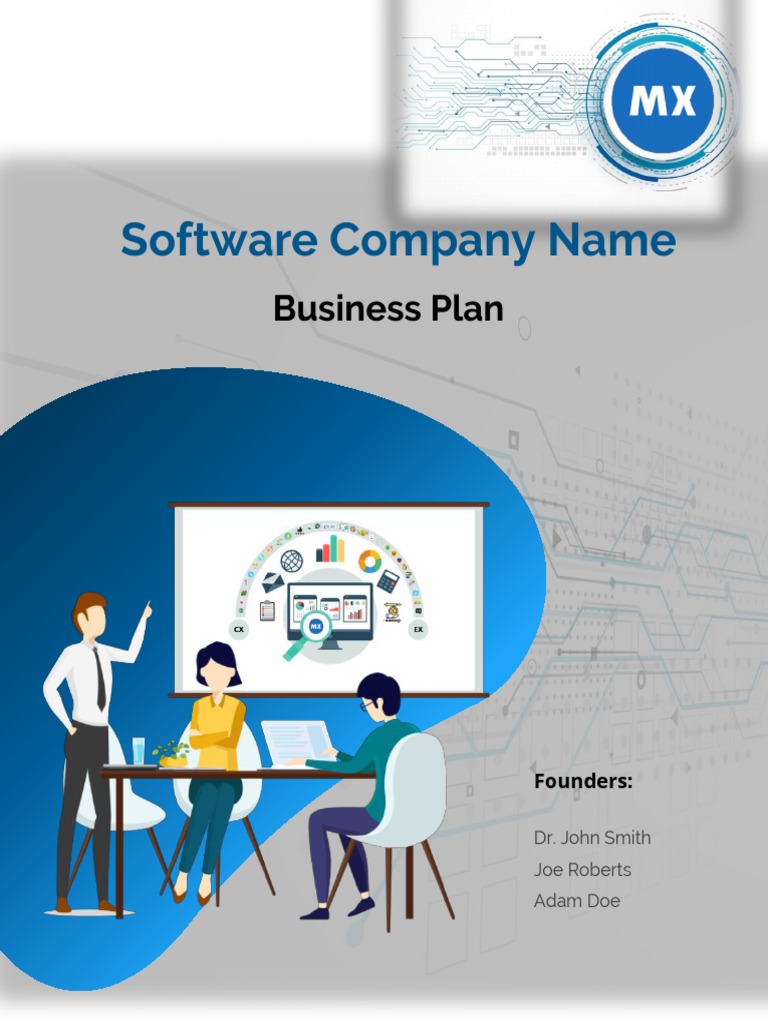 Software Company Business Plan Sample | Download Free PDF | Analytics ...