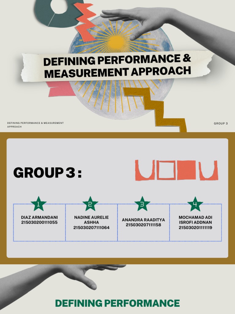 Group 3 - Defining Performance & Measurement Approach | PDF ...
