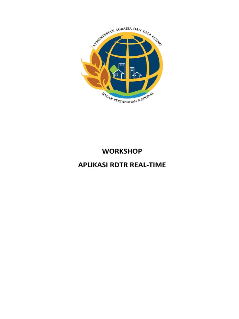 Workshop Aplikasi RDTR Real-Time | PDF