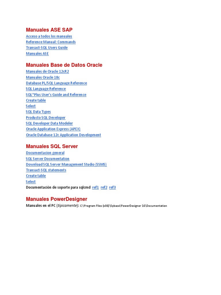 E04 ManualesBDs v01 | PDF