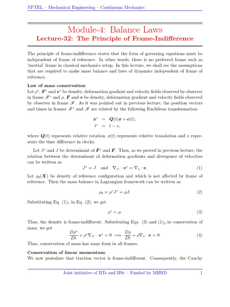 Lec 32 | Download Free PDF | Continuum Mechanics | Stress (Mechanics)