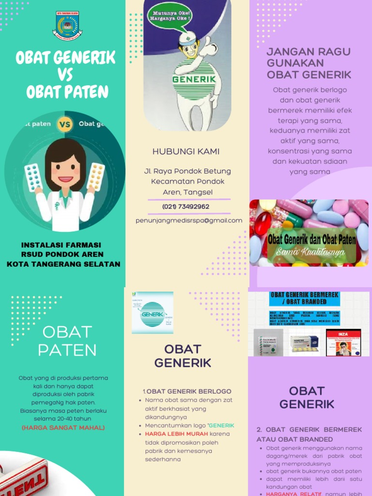Obat Generik vs Paten | PDF