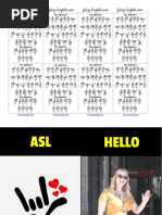 The 5 Parameters of ASL: Signals. All Five Parameters Must Be Performed ...