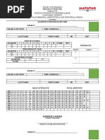 Lac Session Attendance Sheet | PDF