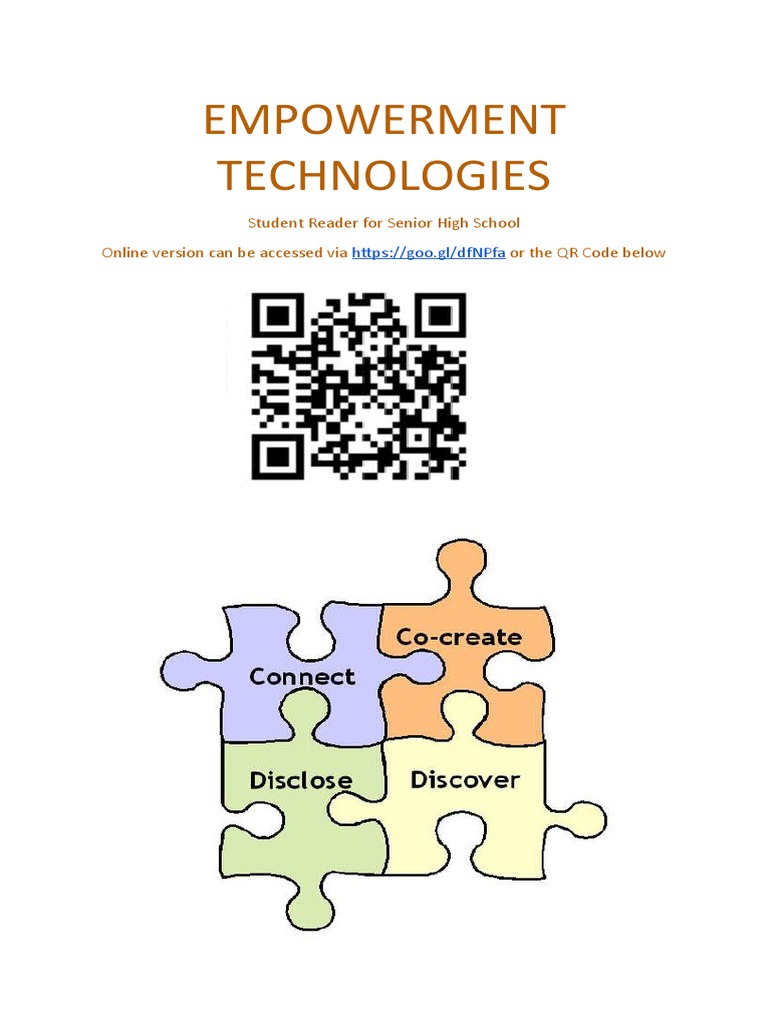 Student Reader, Empowerment Technologies | PDF | Educational Technology ...
