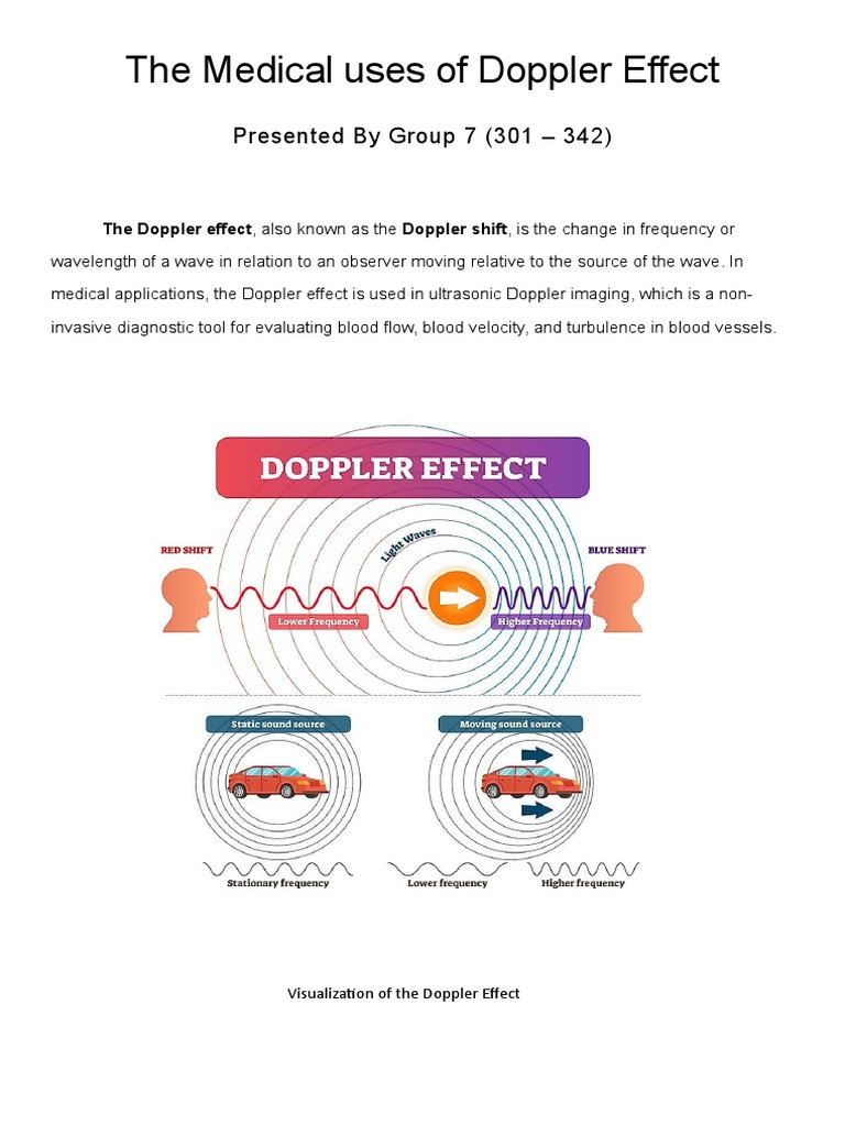 The Medical Uses of Doppler Effect | PDF | Medical Ultrasound | Doppler ...