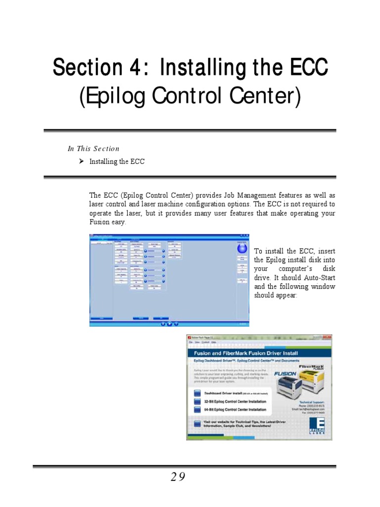 Fusion Dashboard & ECC Installation | PDF