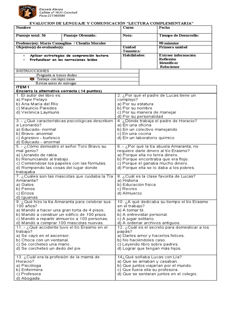 Prueba Como Domesticar A Tus Padres | PDF Prueba Como Domesticar A Tus Padres | PDF