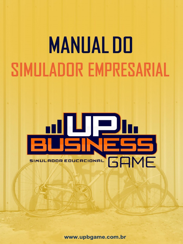 Manual UP Business Game | PDF | Demanda | Fluxo de caixa