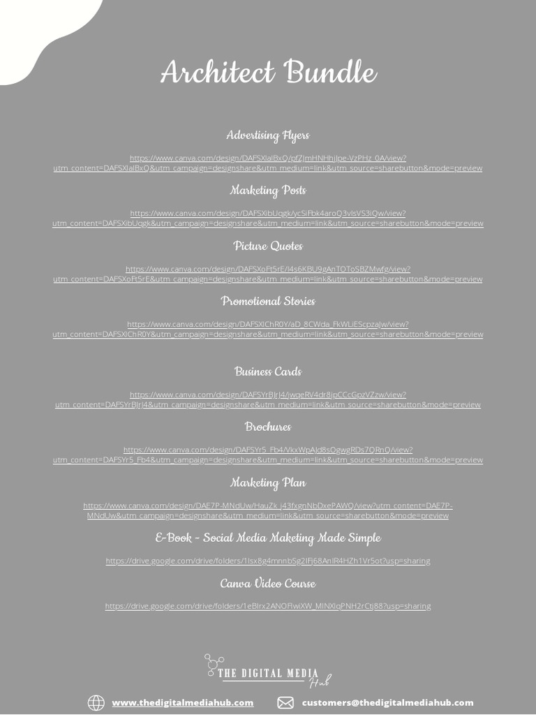 Architect PDF | PDF | Reseller | Social Media