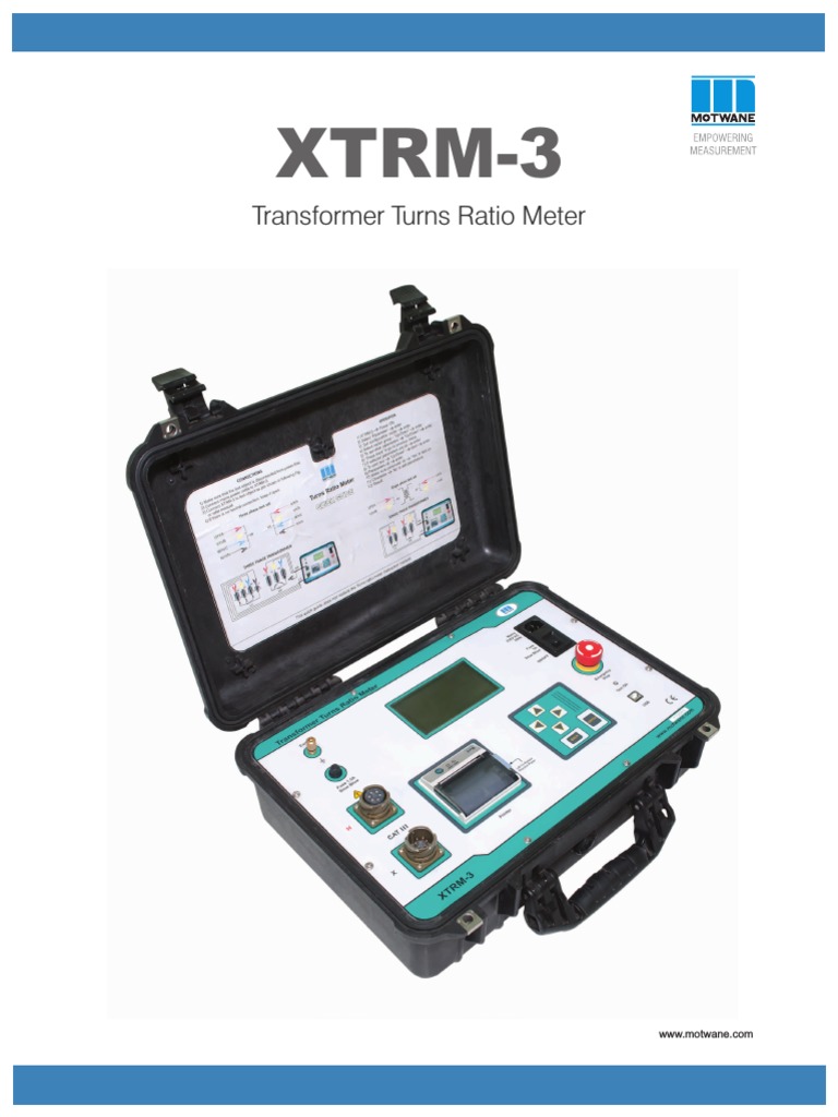 Automatic Transformer Ratio Meter | PDF