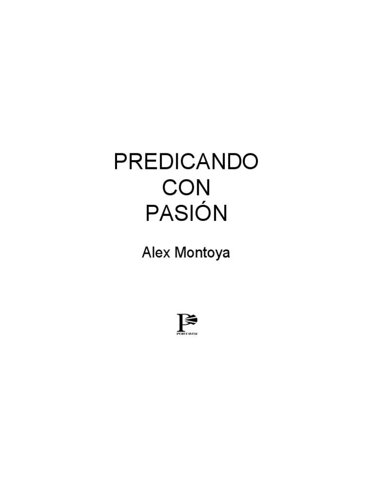 Predicando Con Pasión | PDF | Verdad | Pecado