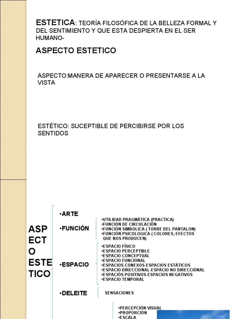 Aspecto Estético Arquitectura | PDF | Arte