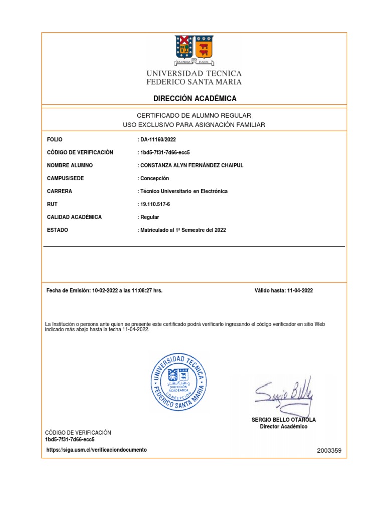 Certificado Exento | PDF